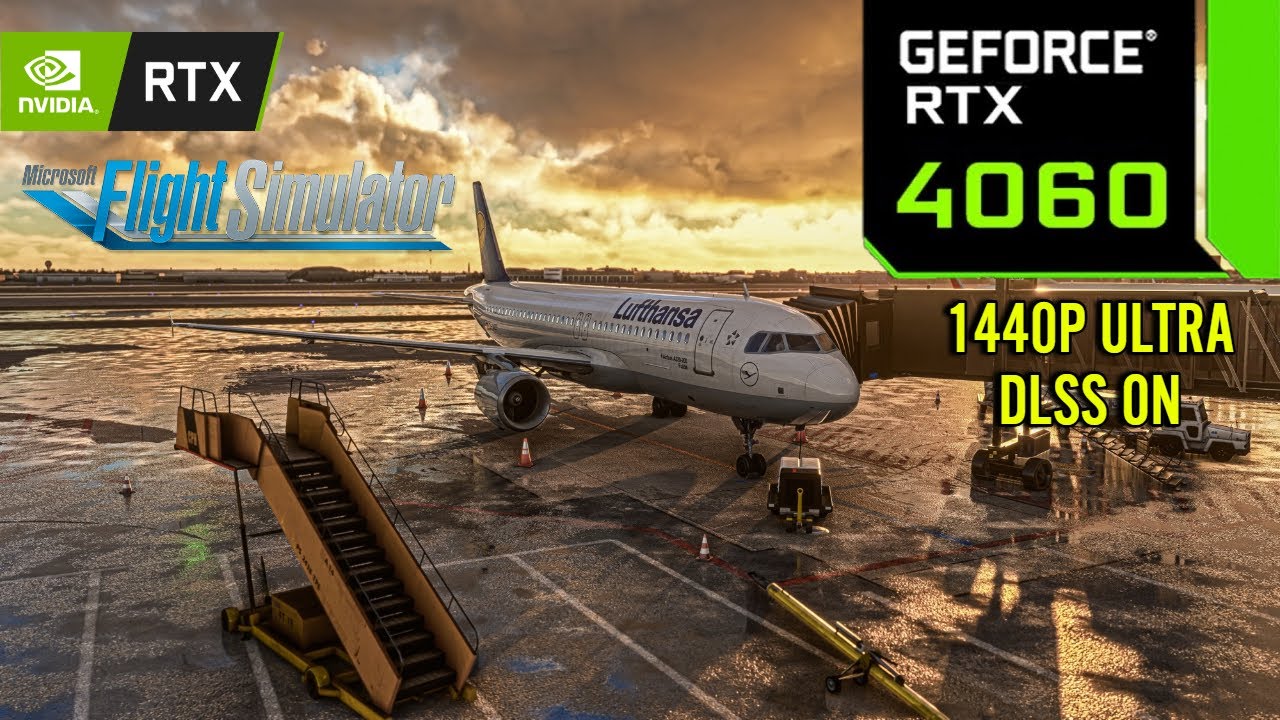 Microsoft Flight Simulator : RTX 4060 8GB ( 1440p High Settings ) - YouTube