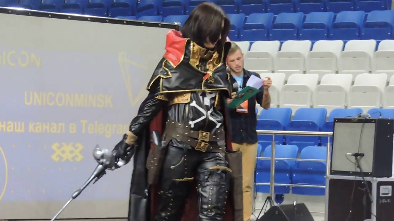 Captain Harlock (cosplay) - YouTube