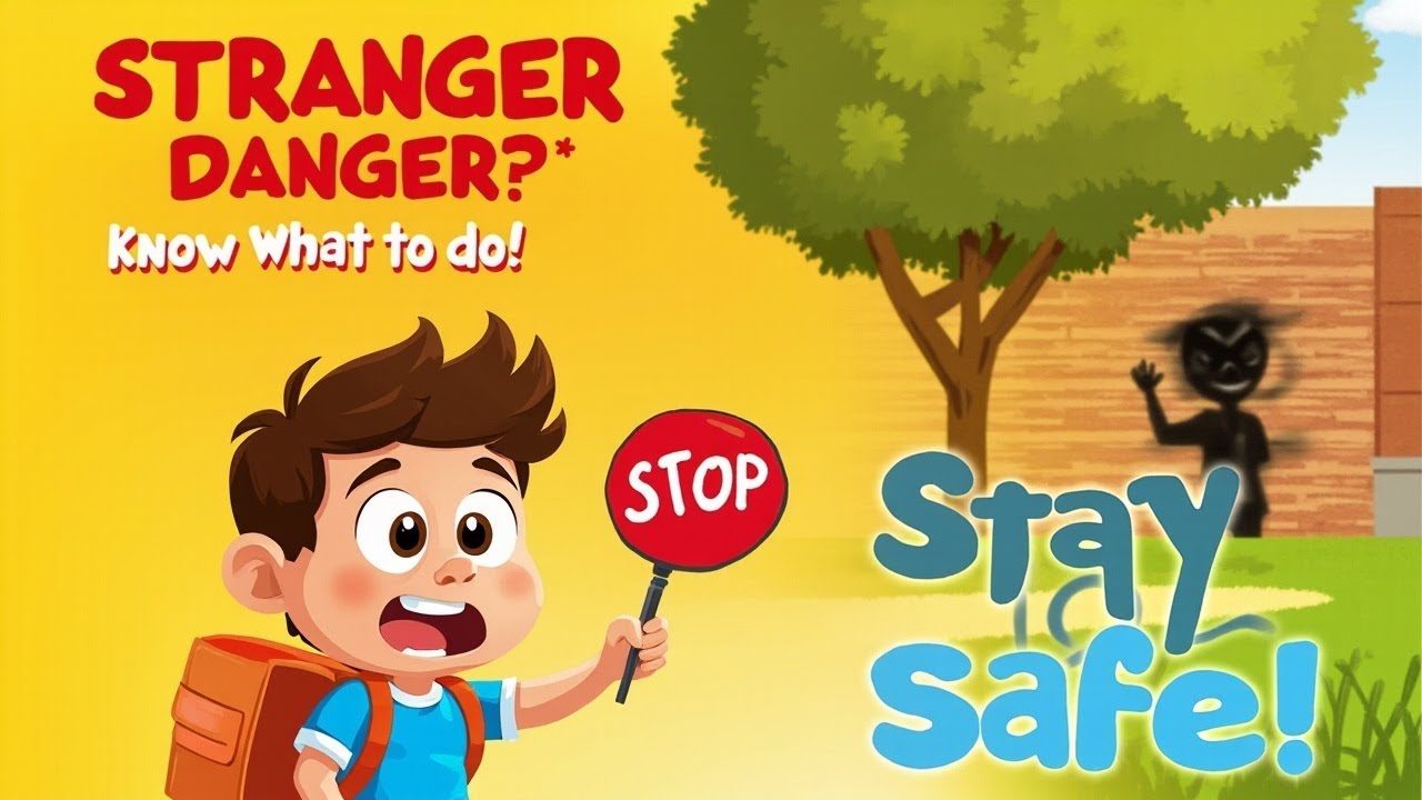Stranger Danger Song for Kids | Learn Safety Rules with Music & Fun ...
