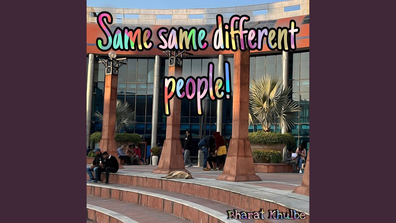 Same same different people (Live) (Live) - YouTube