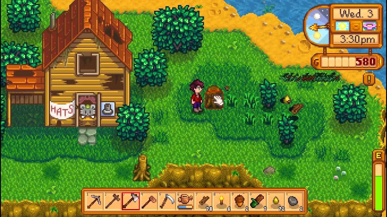 Daffodil not dandelion - Stardew Valley 10 - YouTube