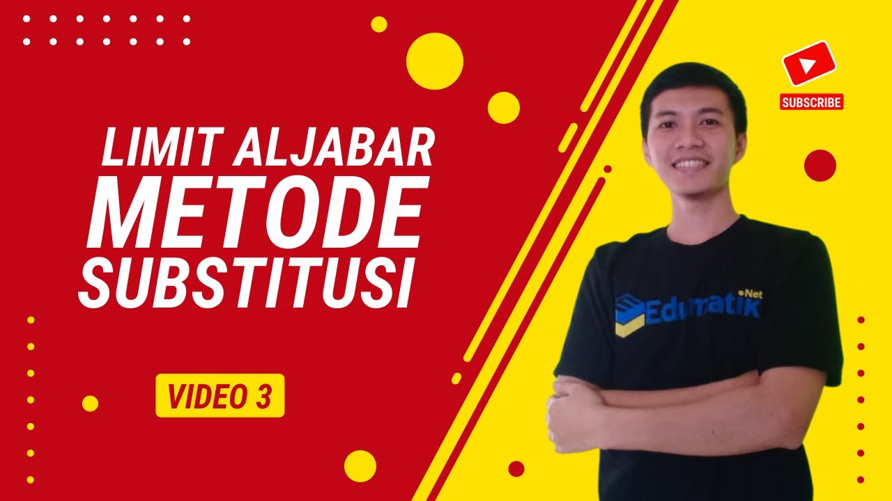 Limit Fungsi Aljabar Metode Substitusi - YouTube