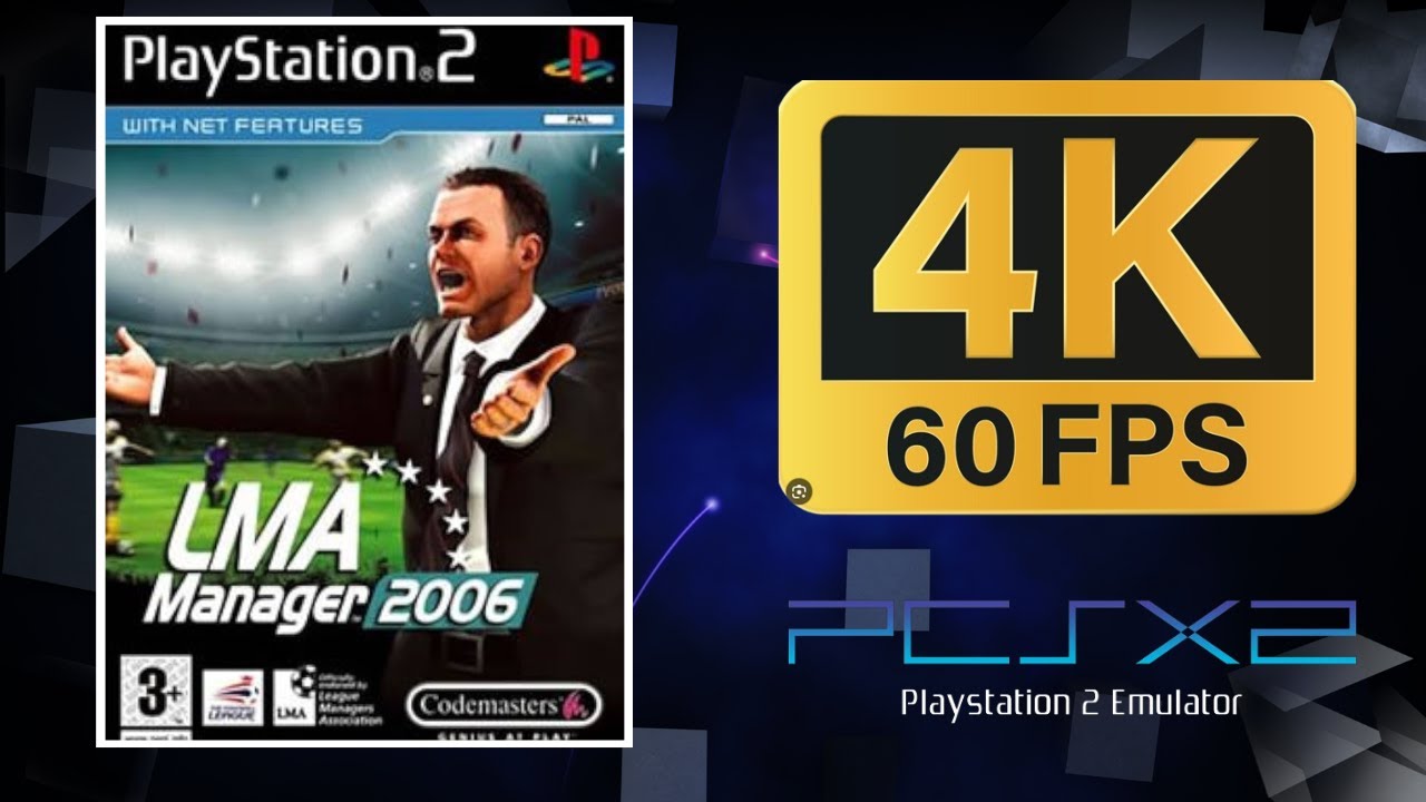 LMA Manager 2006 | PS2 (PCSX2) | 4K UHD - YouTube