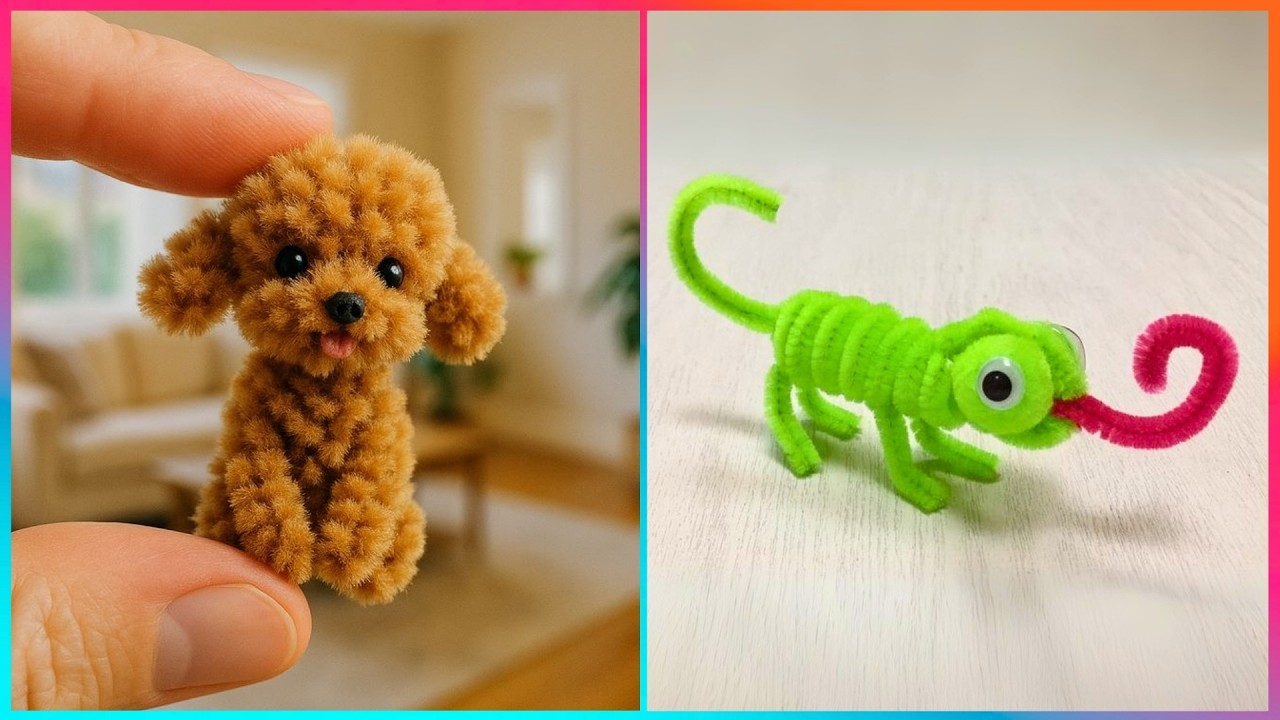 49 Easy Pipe Cleaner Crafts & Fun DIYs to Try When Bored - YouTube