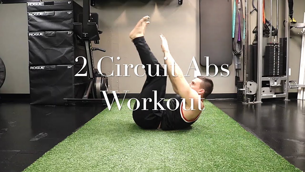 2 Circuit Abs Workout - YouTube