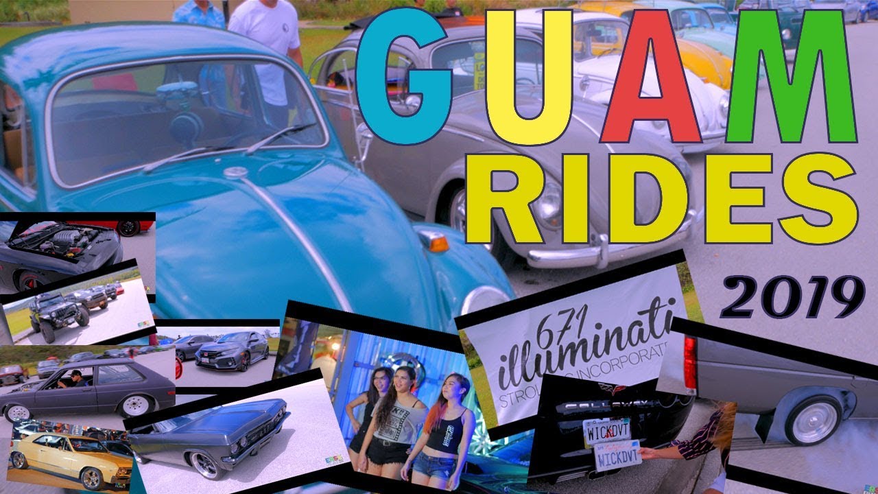 GUAM Rides 2019-2 Car events; first half 2019 - YouTube