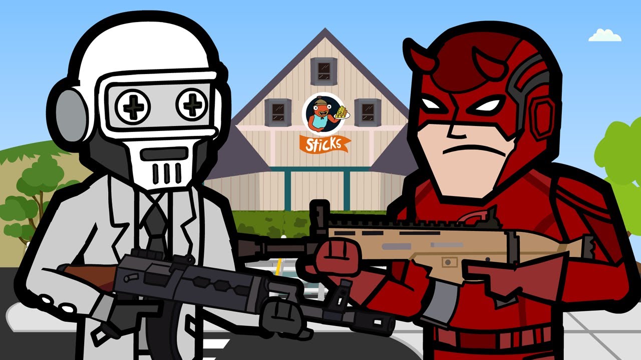 Daredevil & Craggy Cliffs | The Squad (Fortnite Animation) - YouTube