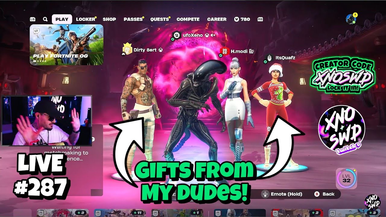 🎄 7 more days till holidays! l Use Code XNOSWD l Epic Partner l FN ...