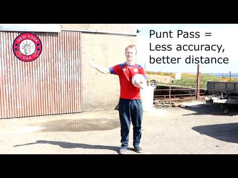 NY GAA: Home Practice. Football: The Kickpass U10+ - YouTube