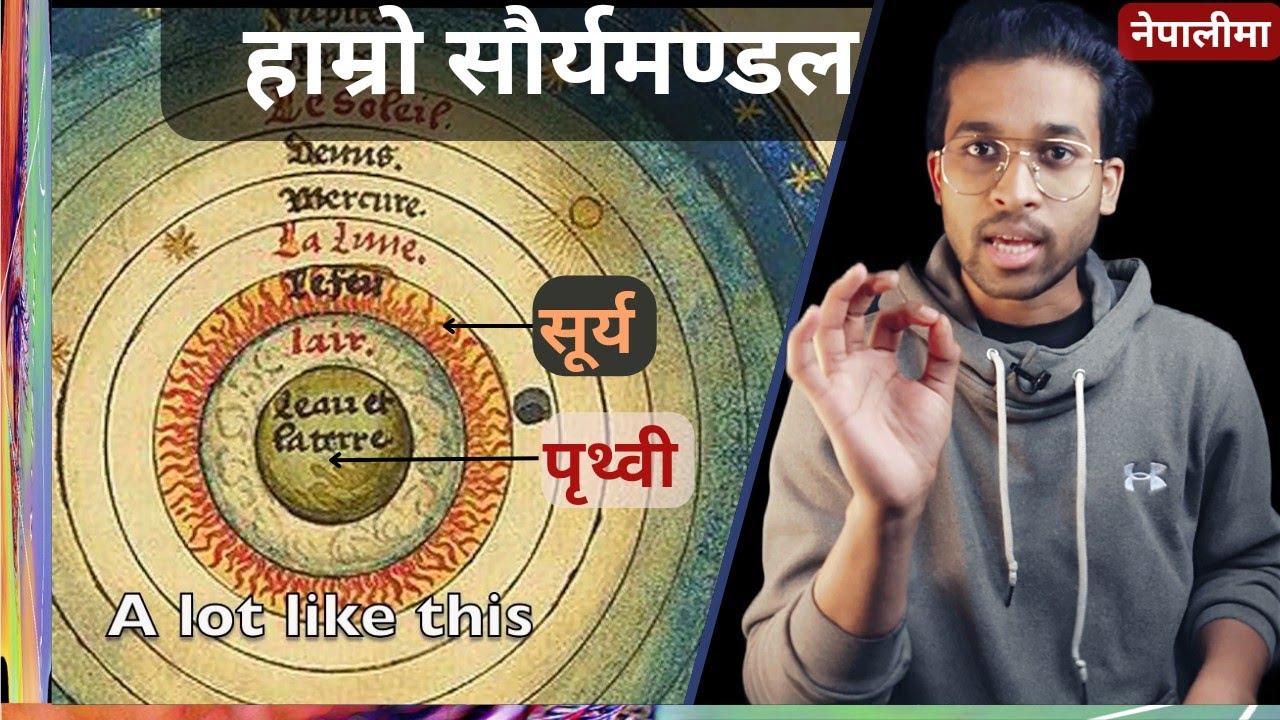 SOLAR SYSTEM in Simple. #nepali #science - YouTube
