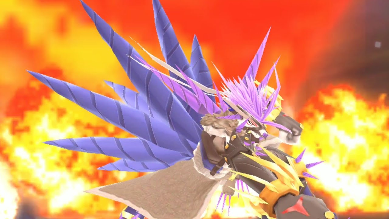 Digimon ReArise Evolution Rasenmon ラセンモン (Anniversary Version) - YouTube