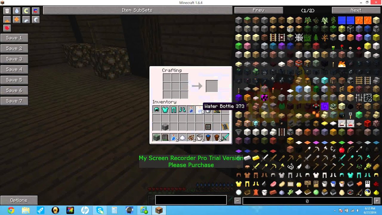 Minecraft Mod Showcase - Thirst Mod - YouTube