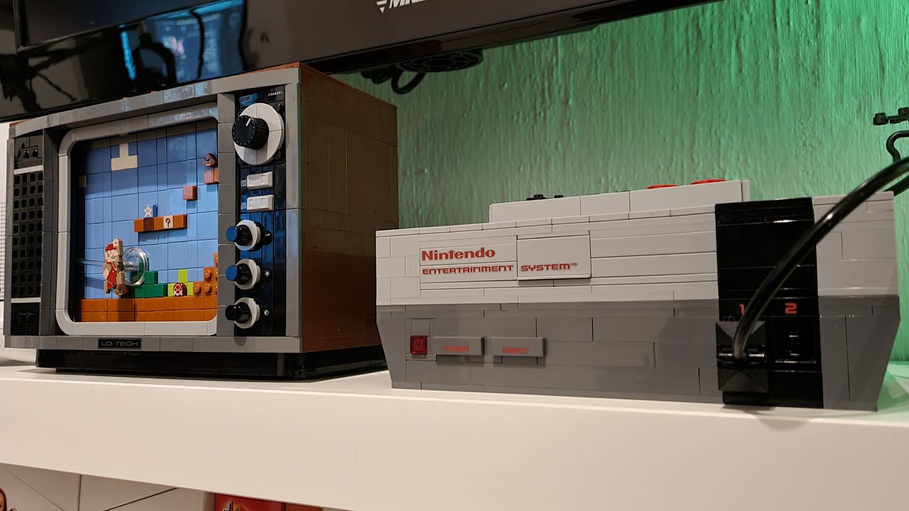 LEGO Nintendo Entertainment System (NES) #71374 Review || El set más ...
