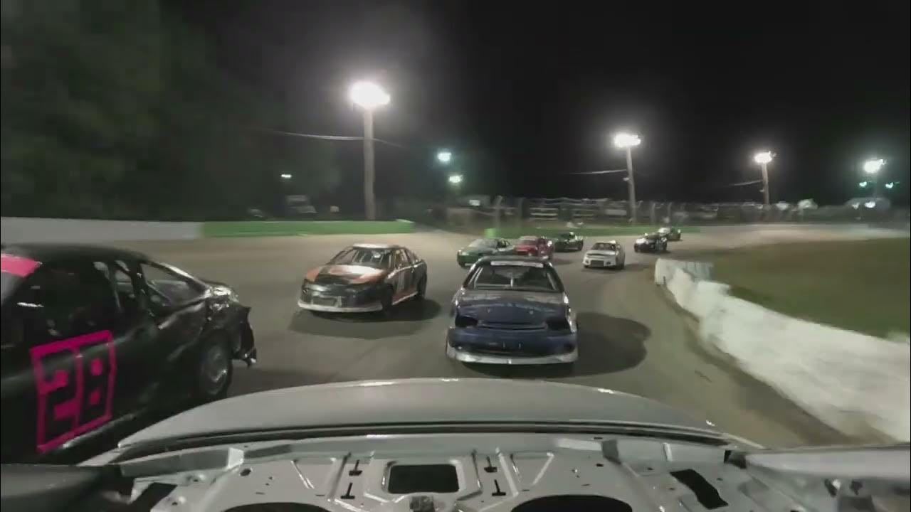 Shadybowl Speedway Compact Fast Dash and Feature Rear View 9/14/2024 - YouTube