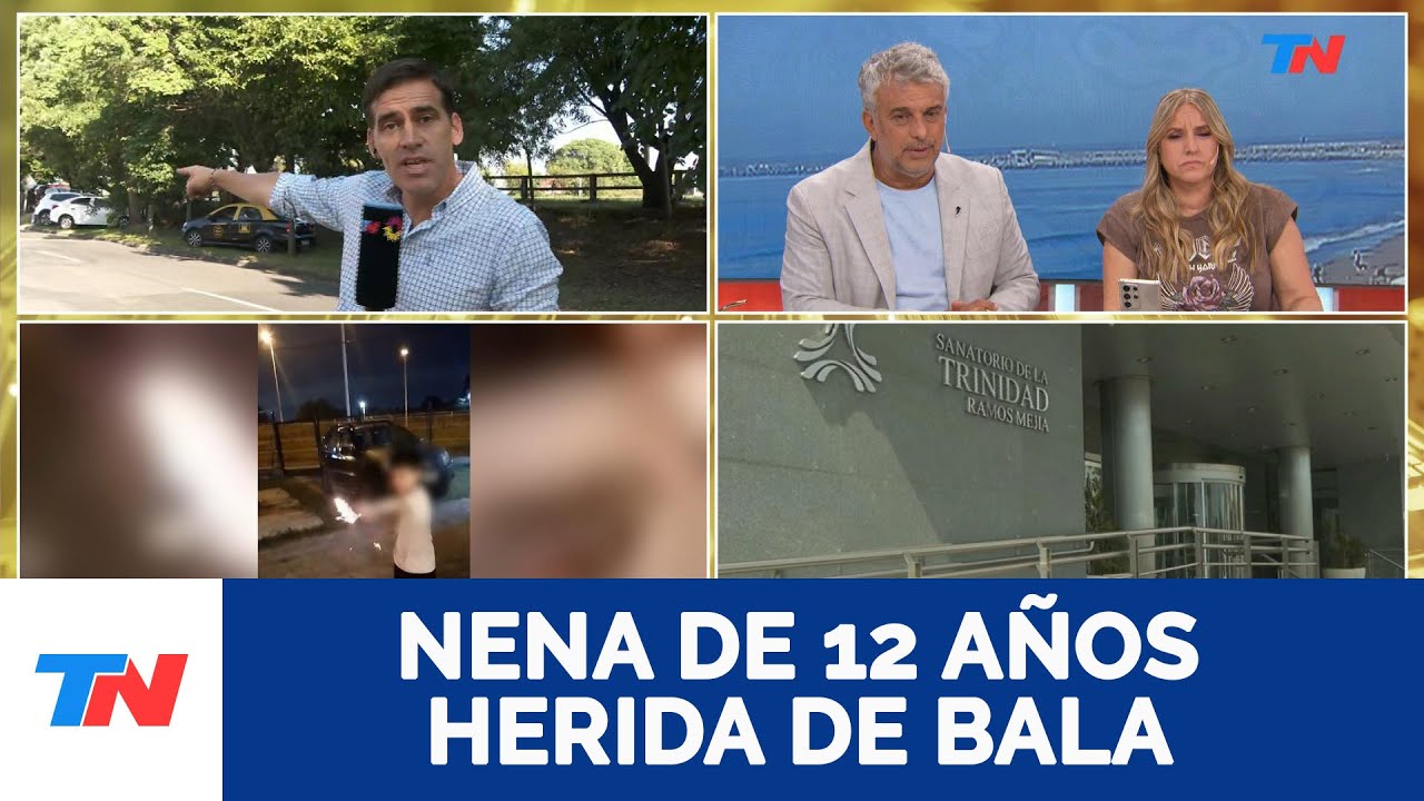 Angelina, de 12 años, fue impactada por una bala perdida en Nochebuena ...
