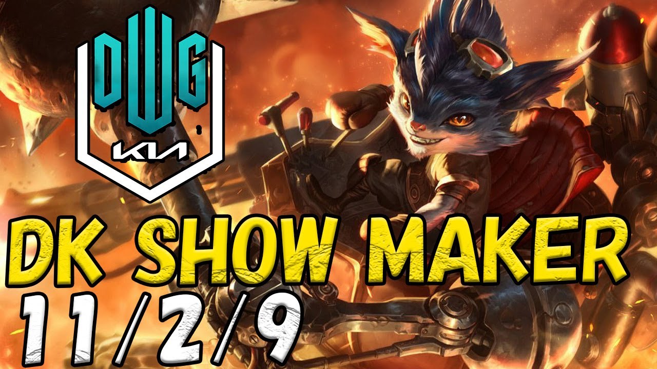 DK Show Maker ランブル(Rumble) VS トリンダメア(Tryndamere) MID patch 12.18 KR ...