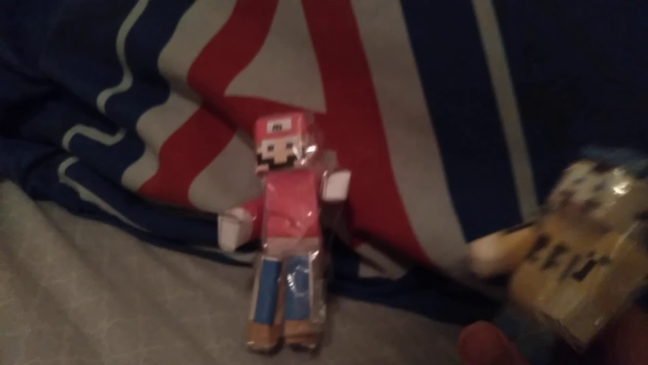 sml Jerry papercraft puppet and Mario make Jerry eat green beans - YouTube