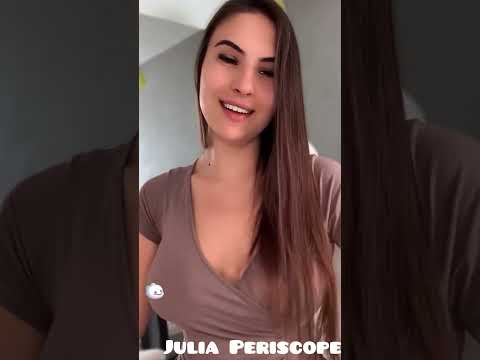 Julia Periscope 👄 153 #beautiful #livestream  #periscope #broadcasting latest #bigolive