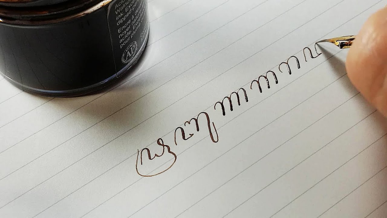Menulis Aksara Murda Na Pa | Writing Javanese Script (Huruf Jawa) - YouTube