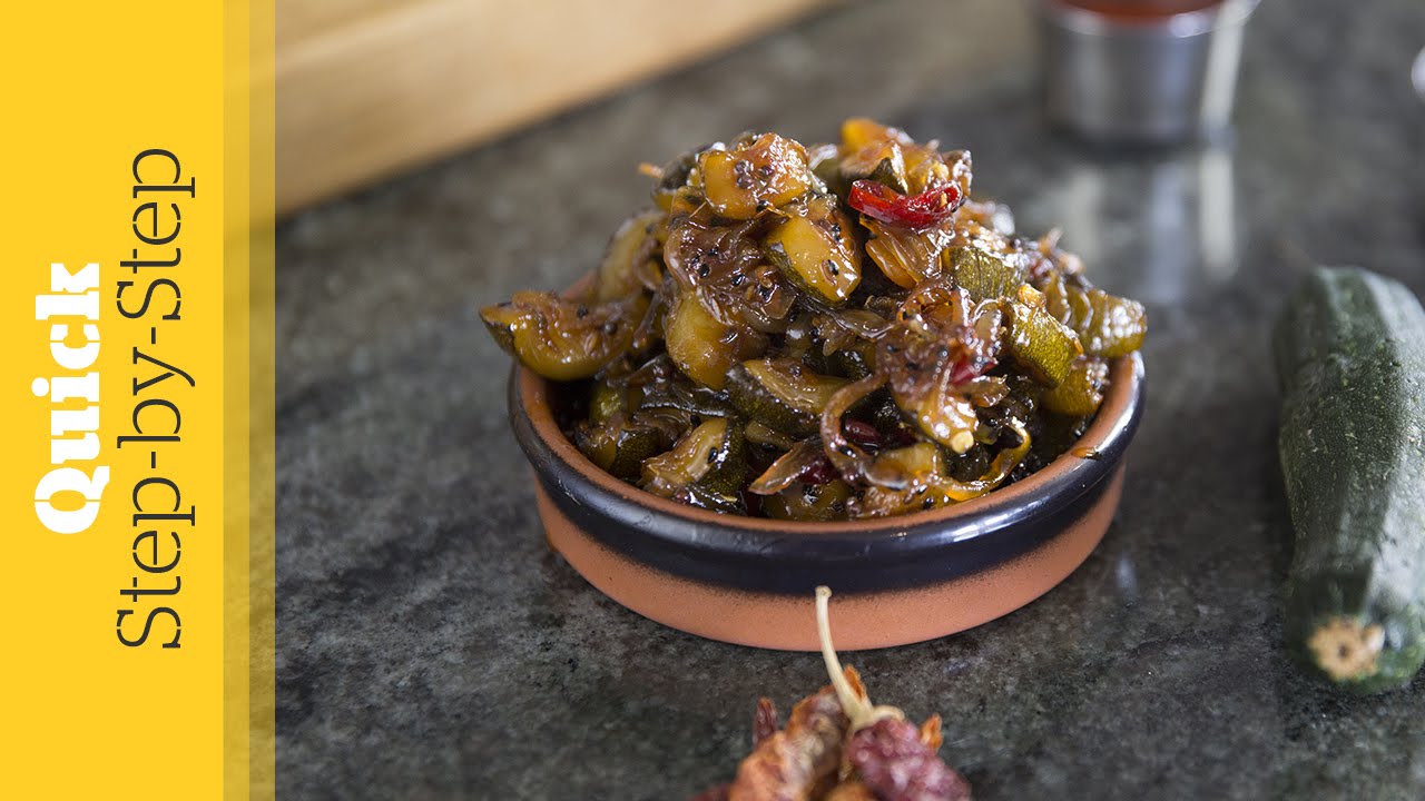 Courgette Chutney Recipe - YouTube