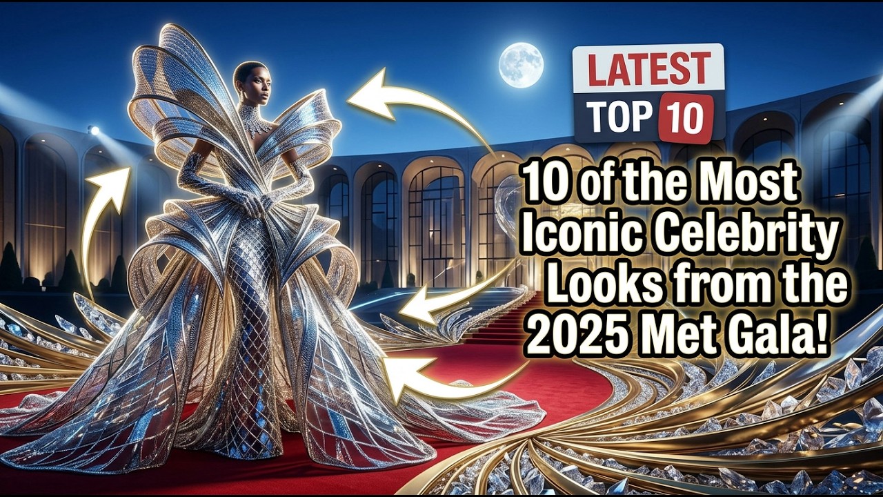 10 of the Most Iconic Celebrity Looks from the 2025 Met Gala! - YouTube