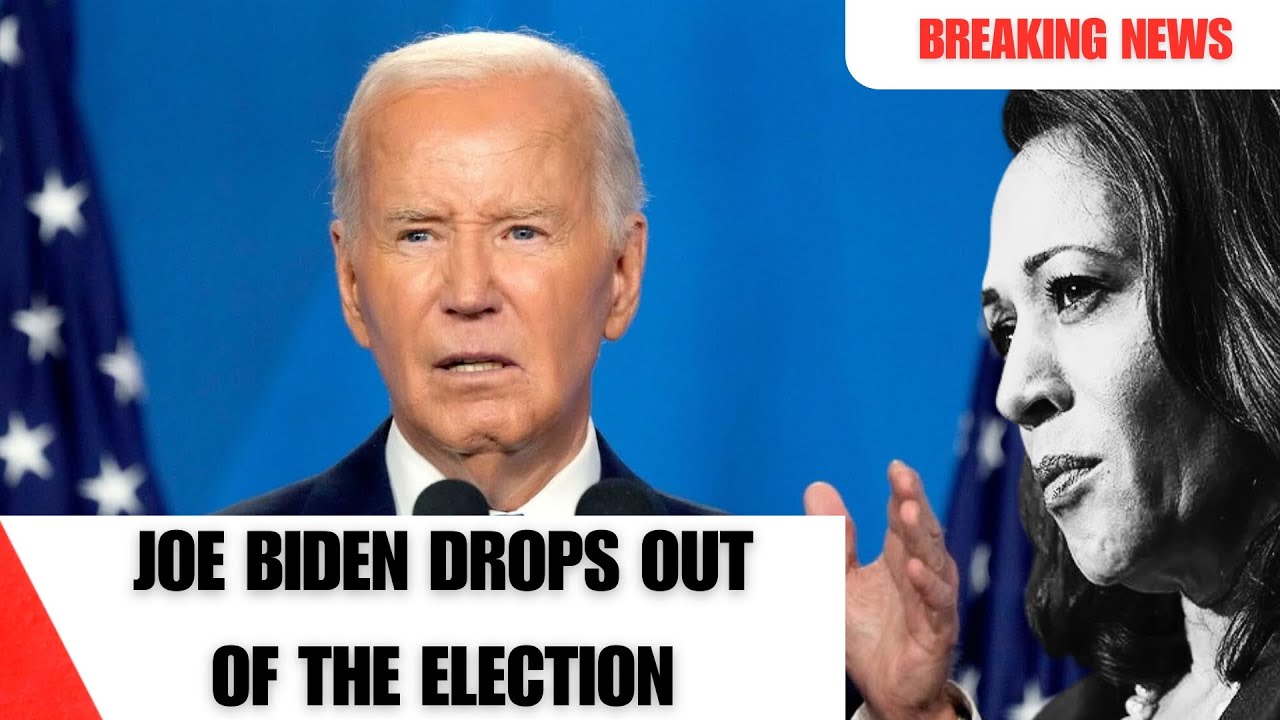 Joe Biden Drops Out Of The Presidential Race! Kamala Harris To Be ...