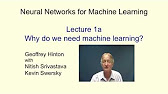 Neural Networks for Machine Learning — Geoffrey Hinton, UofT [FULL COURSE] - YouTube