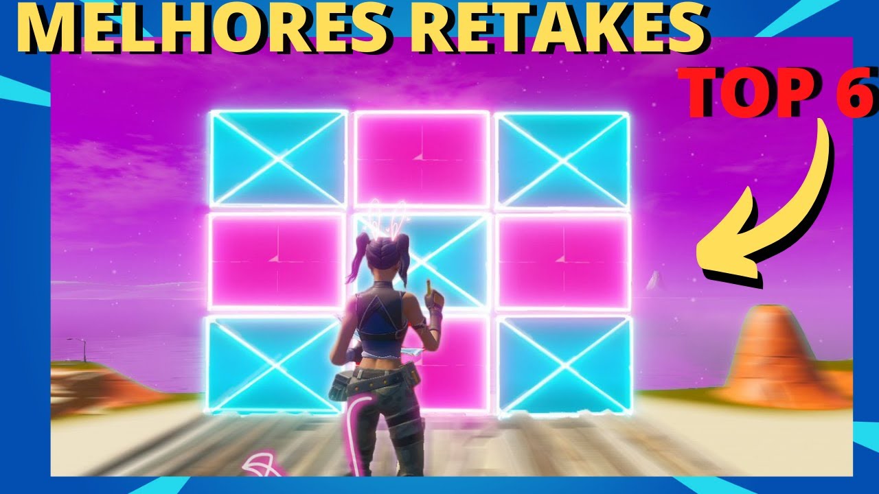 COMO FAZER RETAKES NO FORTNITE *TOP 6 MELHORES RETAKES QUE TODO PRO ...