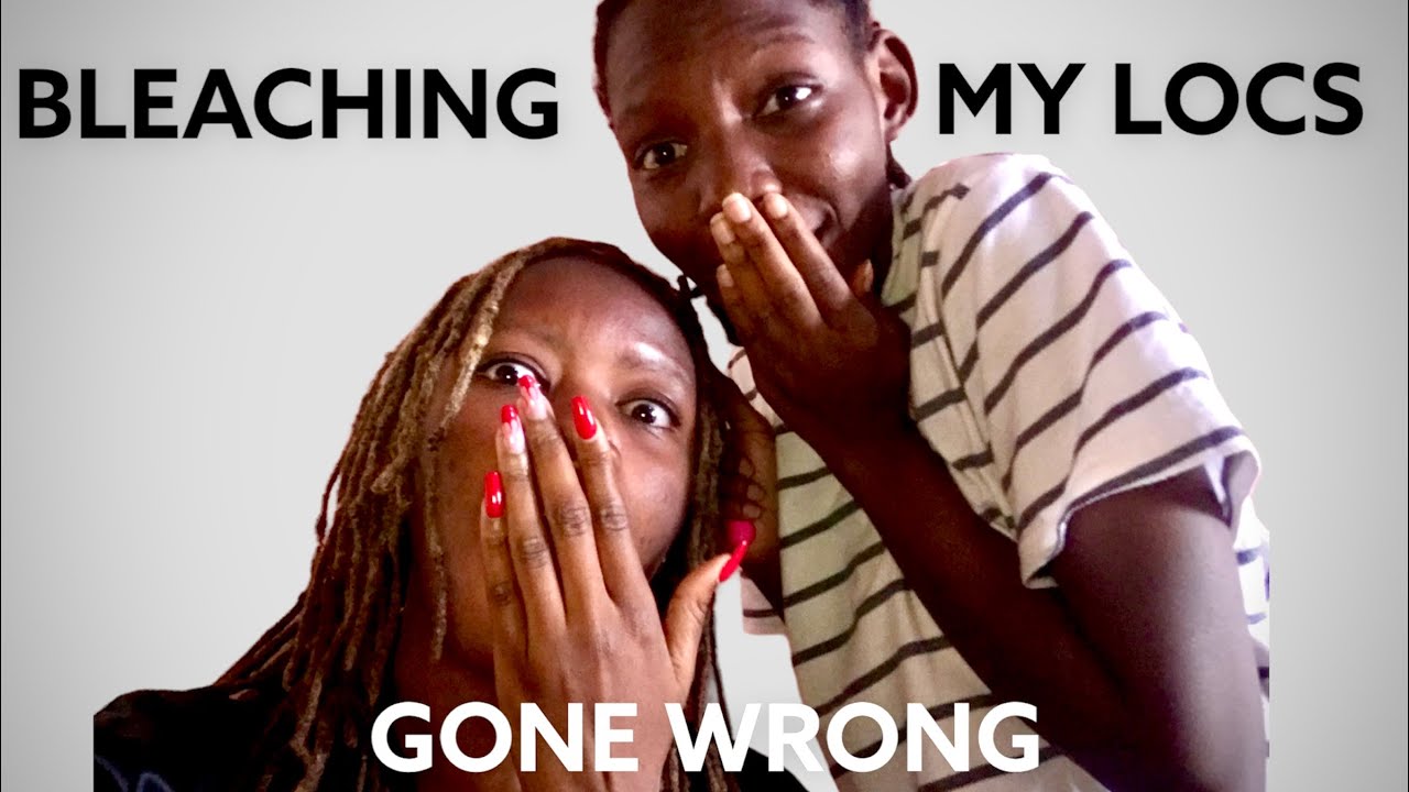 I MESSED UP MY LOCS ON MY BIRTHDAY-DIY bleaching locs(do not try this ...