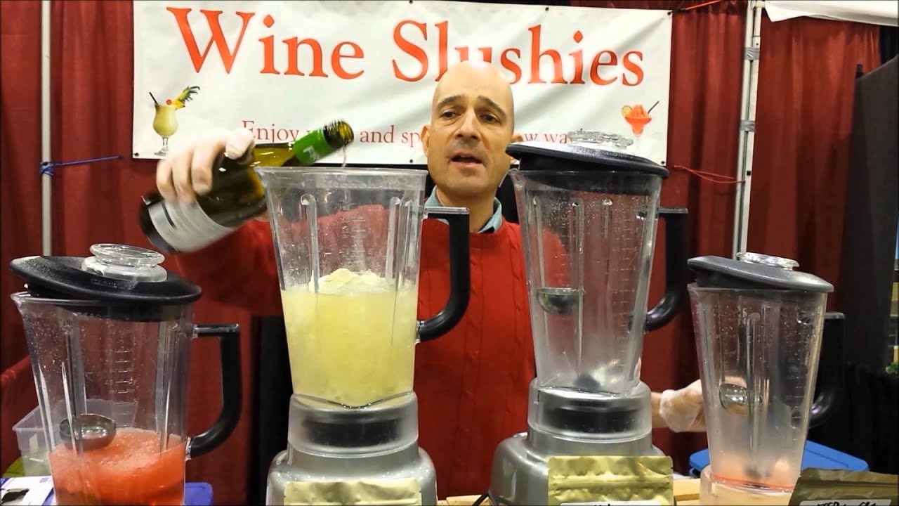 How to Make a Wine Slushie...in 30 Seconds! - YouTube