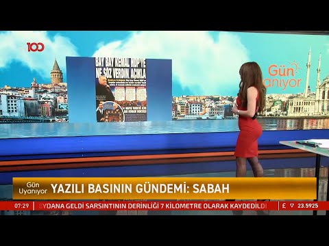 Ela Rumeysa Cebeci gazete okumak üstüne atmak 03/04/2022