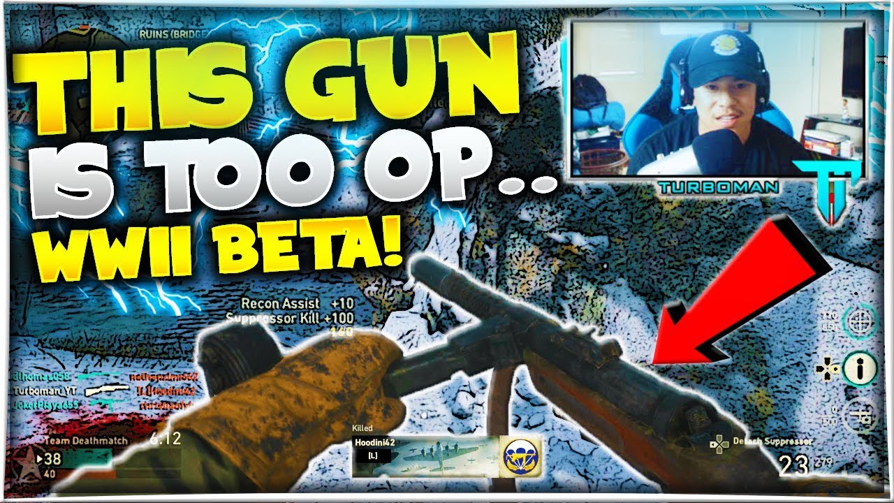 New BEST SMG!? The "WAFFE 28" SMG is a MELT MACHINE! (COD WW2 Beta ...