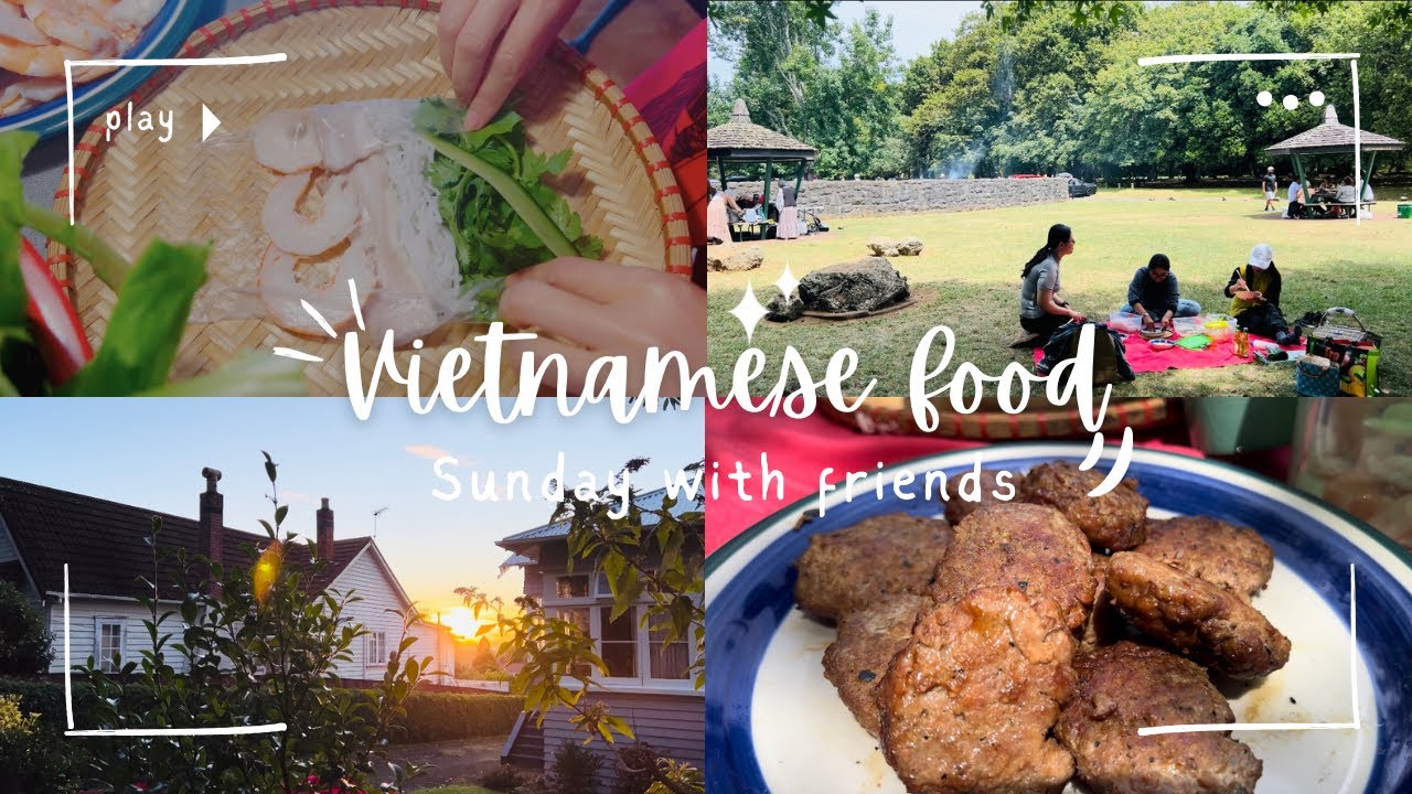 #4 A random Sunday | Vietnamese food, having a good time with friends ...