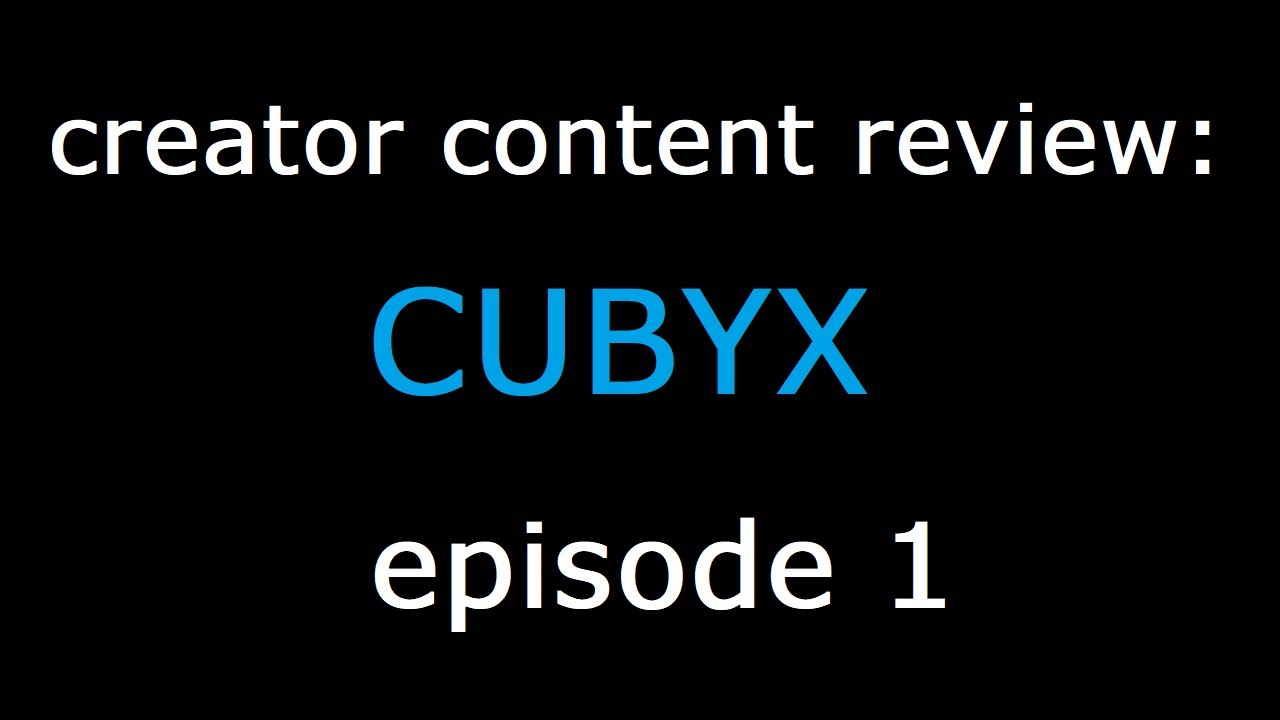 Cubing Industry Executive Reviews: CUBYX [ep1] - YouTube