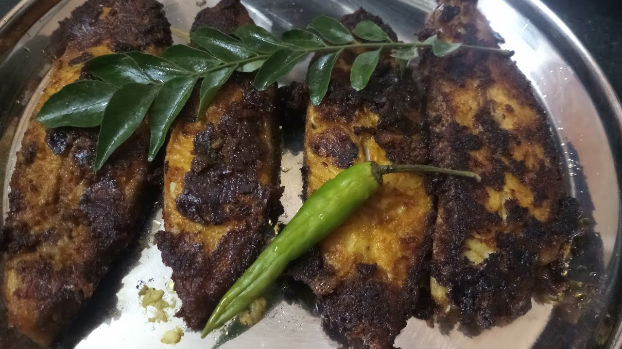 Fish fry in Tamil | Meen Varuval Recipe in Tamil | fish masala fry ...