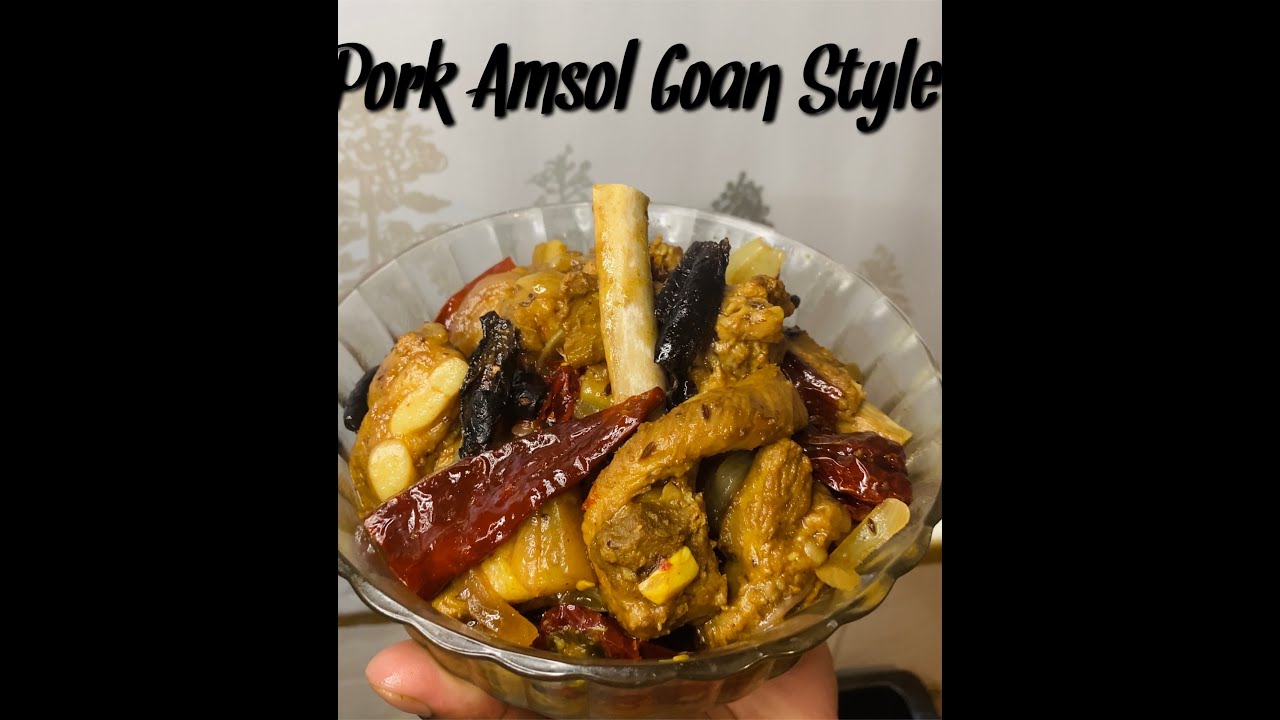 Pork Amsol / Solantulem Goan Style - YouTube