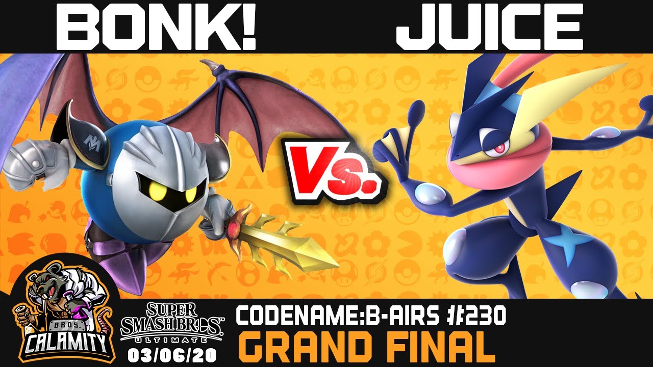 CN:B-Airs #230 - Juice vs BONK! [L] - Grand Final - Super Smash Bros ...