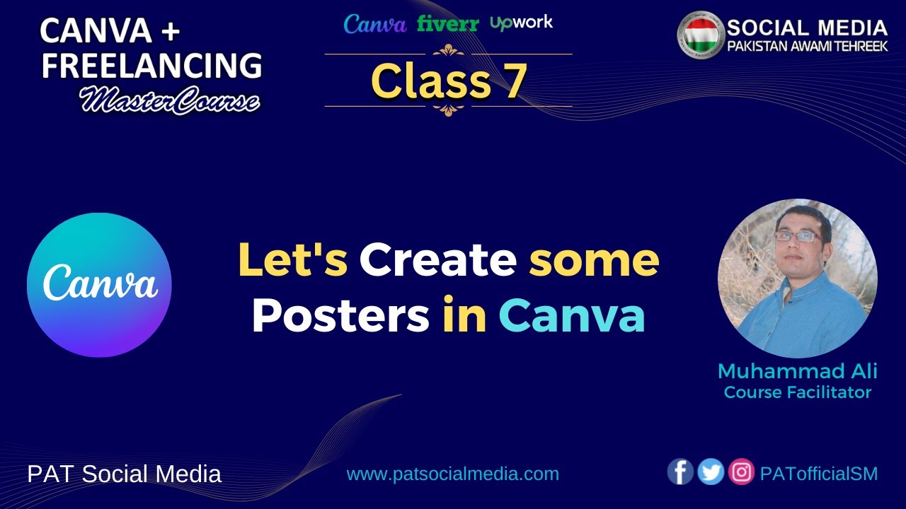 Let's Create some Posters in Canva | Poster Design in Canva | Canva ...