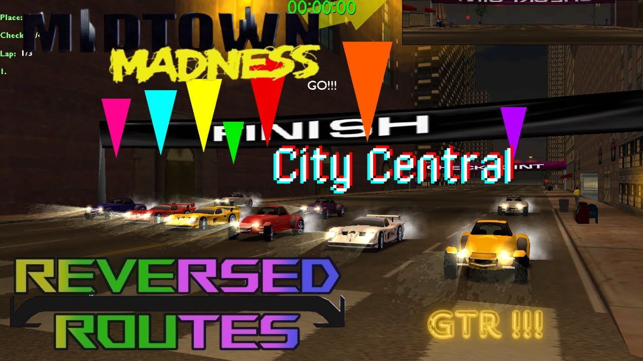 Midtown Madness: City Central Challenge (Reversed Routes RacePack by VJ ...