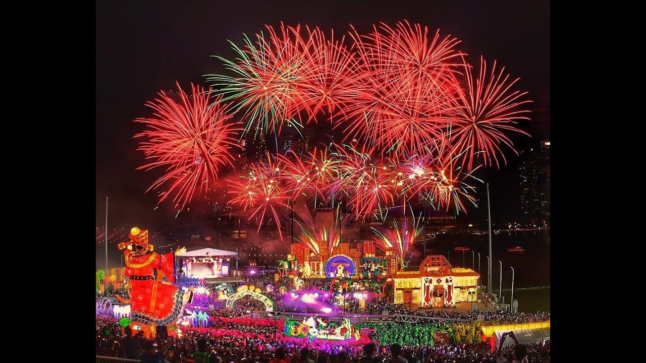 The most beautiful fireworks display in the world - Tet fireworks 2020 ...