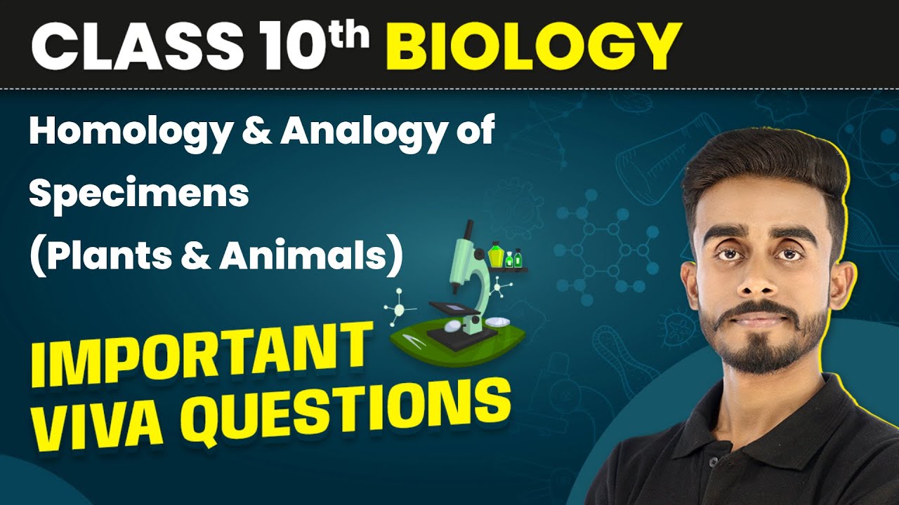 Homology & Analogy of Specimens (Plants & Animals)- Important Viva Ques ...
