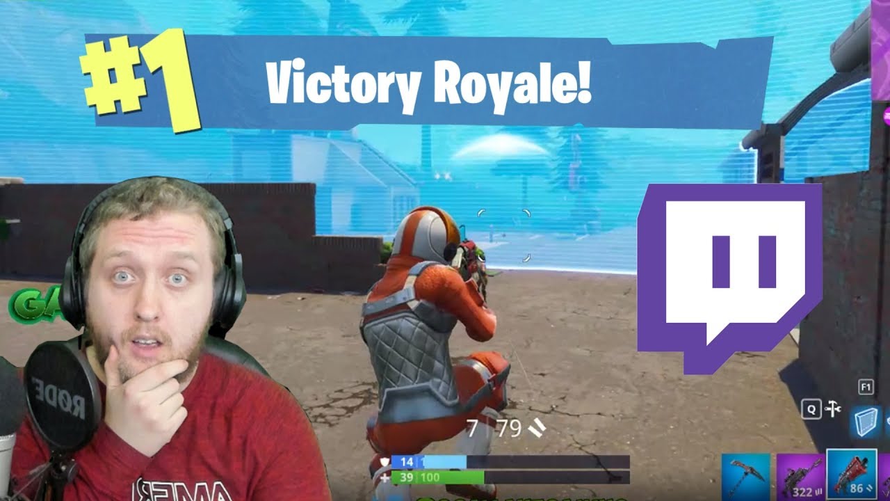 THE REAL WAY TO PLAY FORTNITE! Fornite Twitch Live Stream Gameplay ...