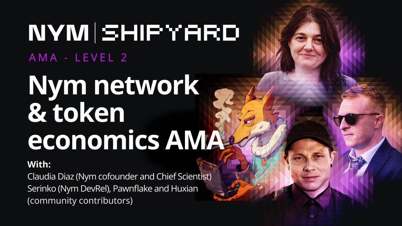 Nym network & token economics AMA - YouTube