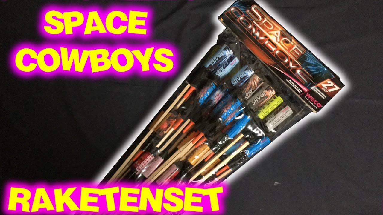 WECO SPACECOWBOYS | Fettes Raketensortiment mit 27 RAKETEN ! - YouTube