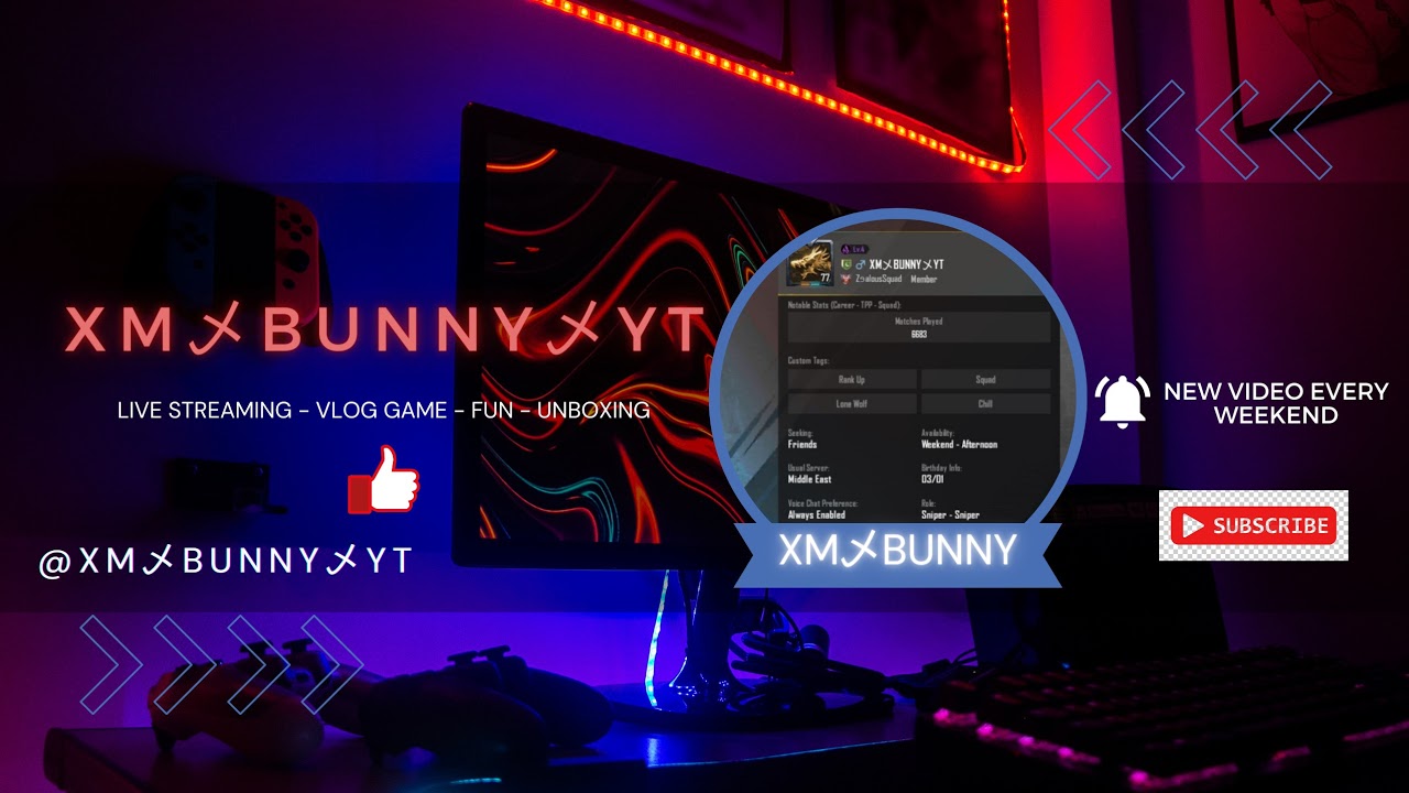 BUNNY IS LIVE NOW - YouTube