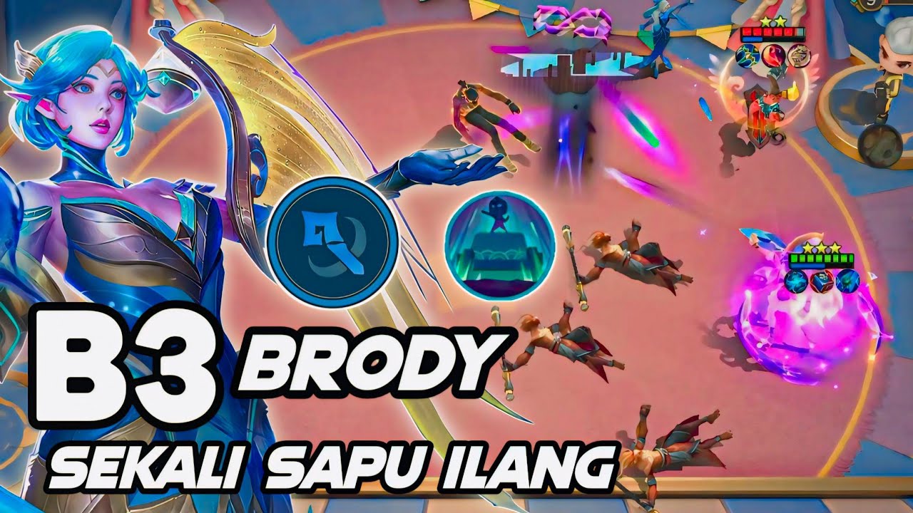 LAWAN KALIAN PAKE BRODY? INI LAWANNYA SEKALI ULTI ILANG-LUNOK MAGE LING ...