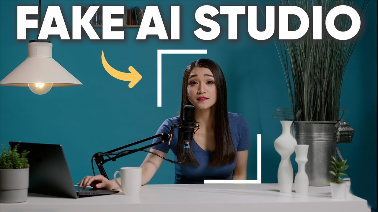 FAKE STUDIO Background AI | Fake Studio Background Premiere Pro - YouTube
