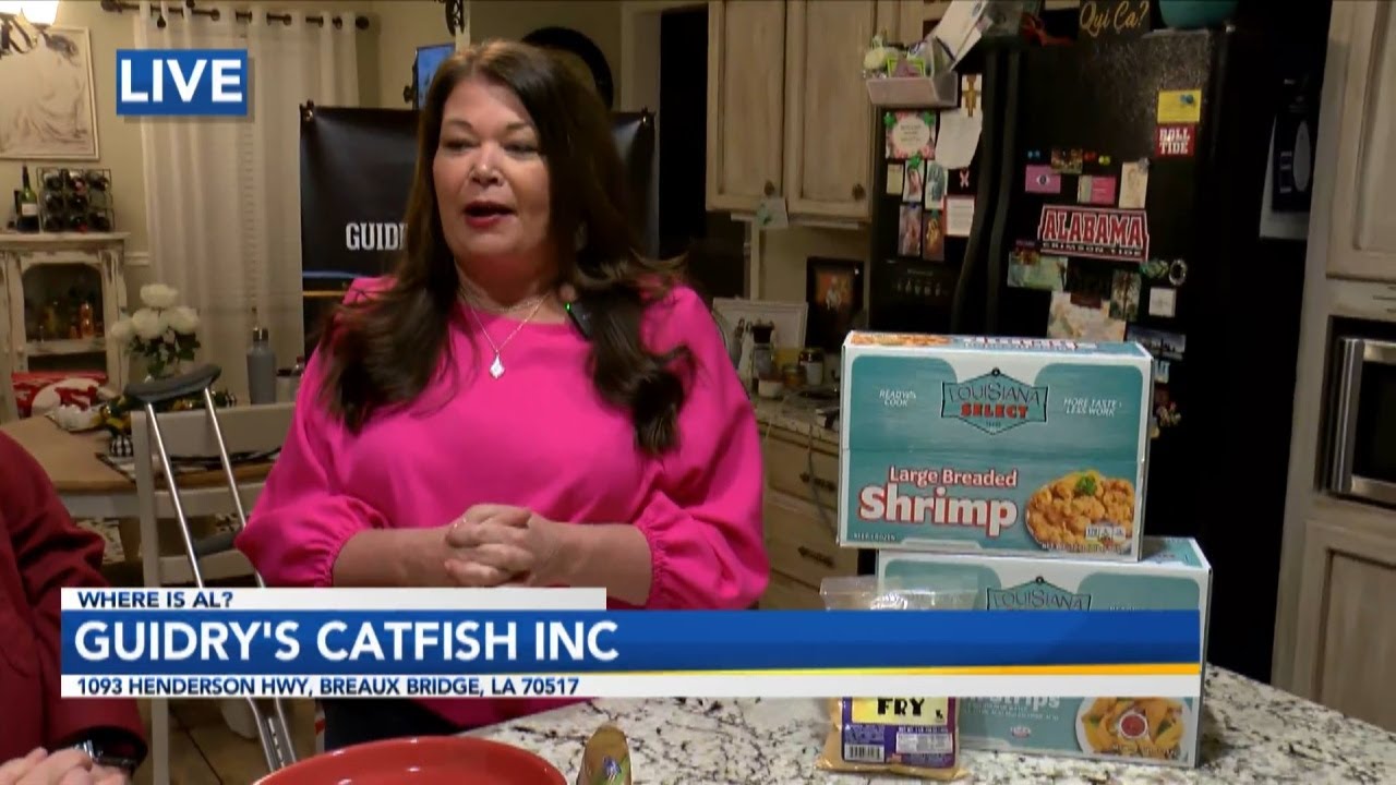 1- Friday Feed is with Chef Johnnie Gale, corporate chef with Guidry's ...