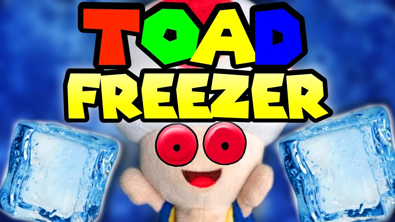 crazy Mario angry Bros Toad Freezer - YouTube