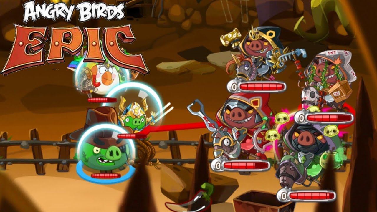 Angry Birds Epic | Apocalyptic Hogriders Boss - YouTube